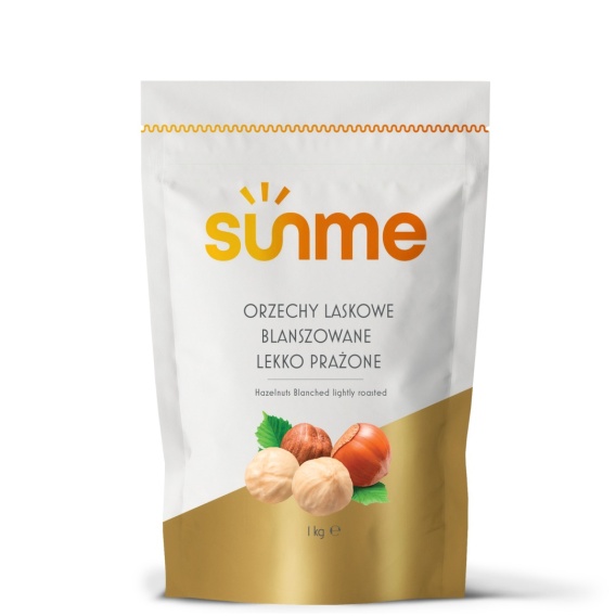 Sunme Orzechy Laskowe Blanszowane lekko prażone 1 kg zdrowe orzechy ...